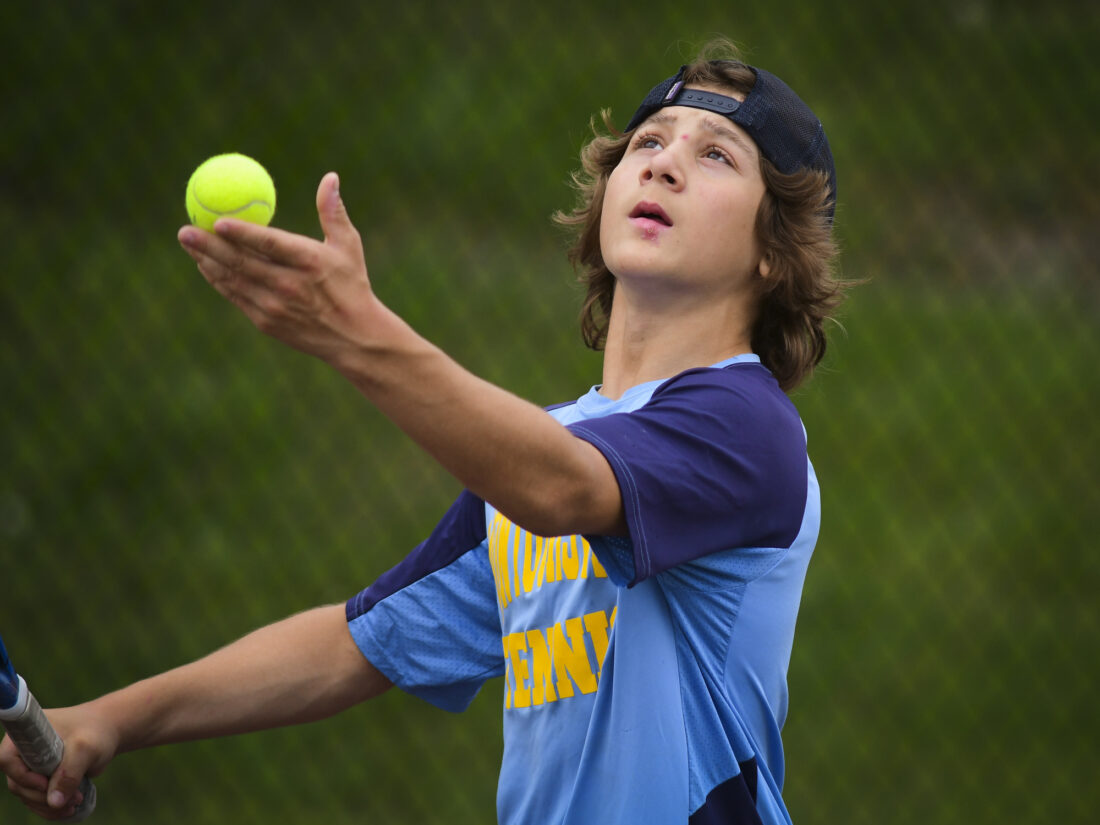 Hughesville’s Finnegan, Thomas advance to District 4 doubles semifinals ...